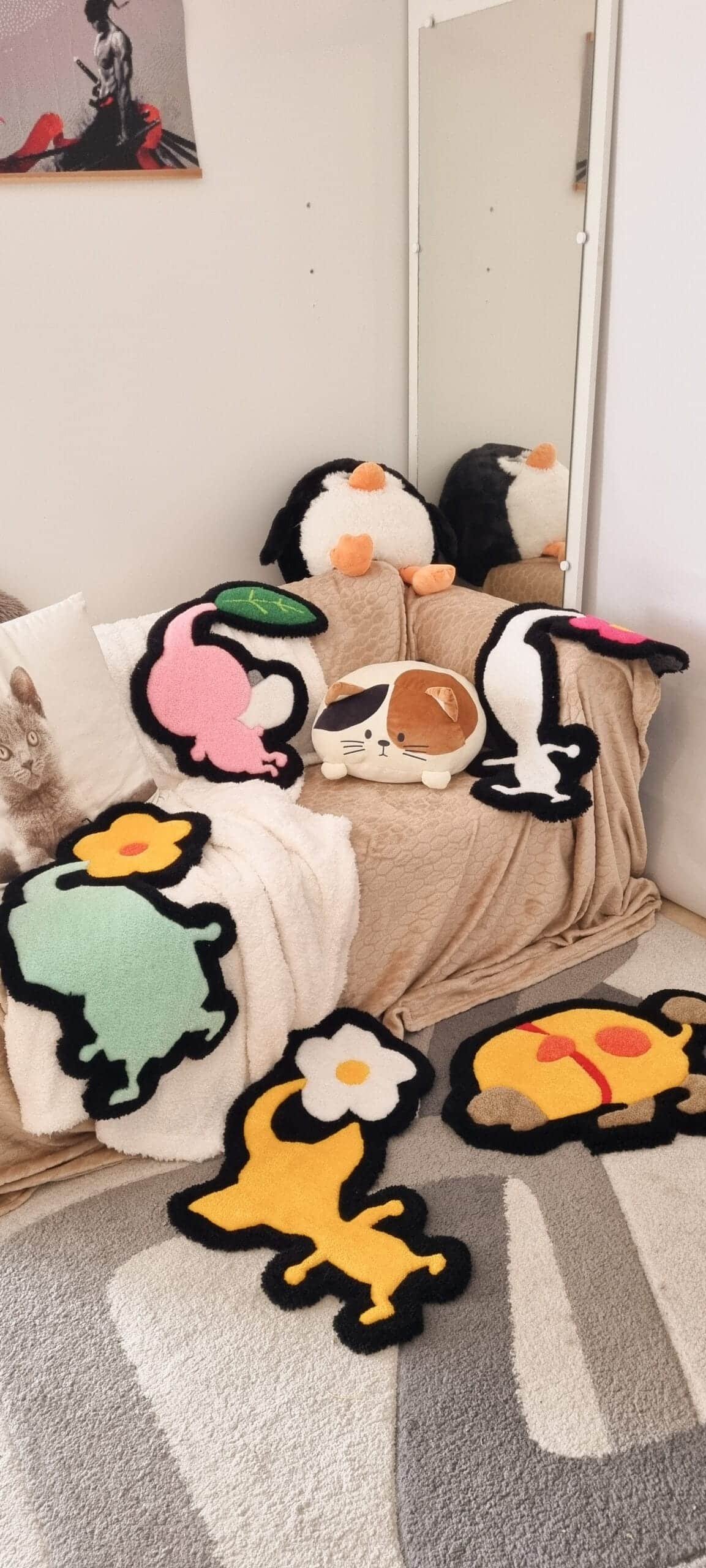 Tapis Tuftés Faits Main | Respawn Rug - Créations Gaming